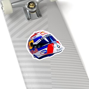 Max Verstappen Red Bull Helmet Sticker, Formula 1 Fan Gift, F1 ...