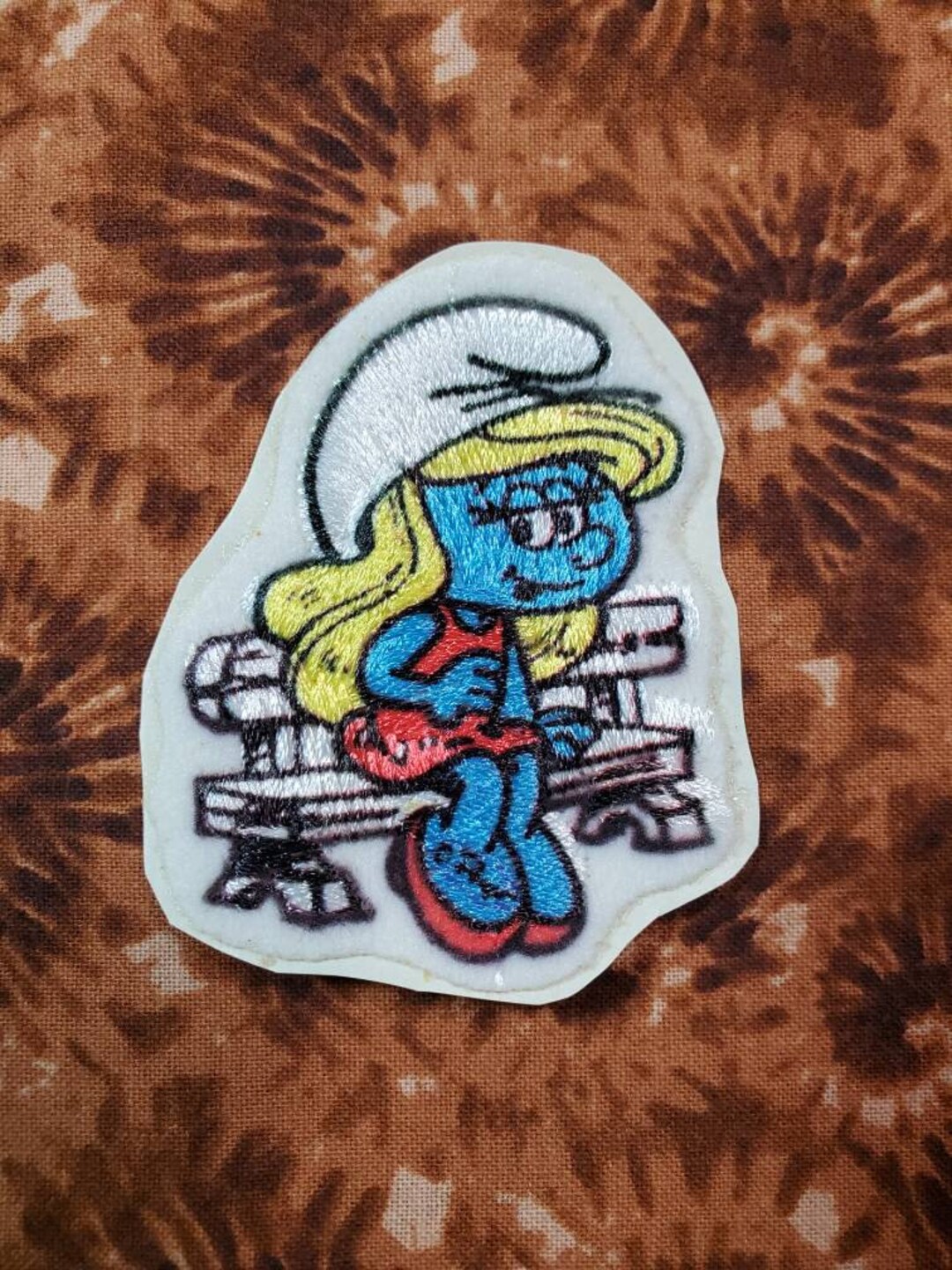Vintage Smurfette Sticker Patch - Etsy