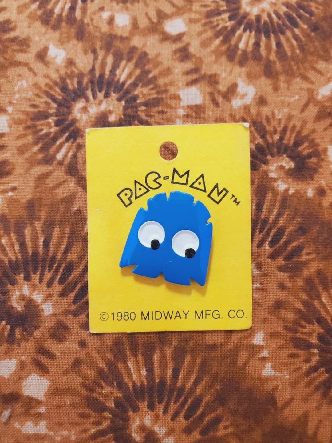 Vintage Pac-man Pin - Etsy