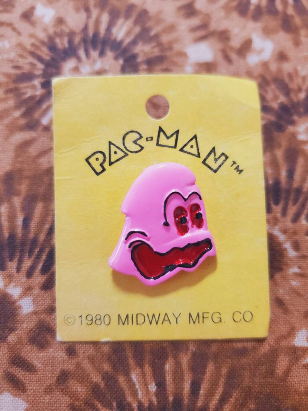 Vintage Pac-man Pin - Etsy