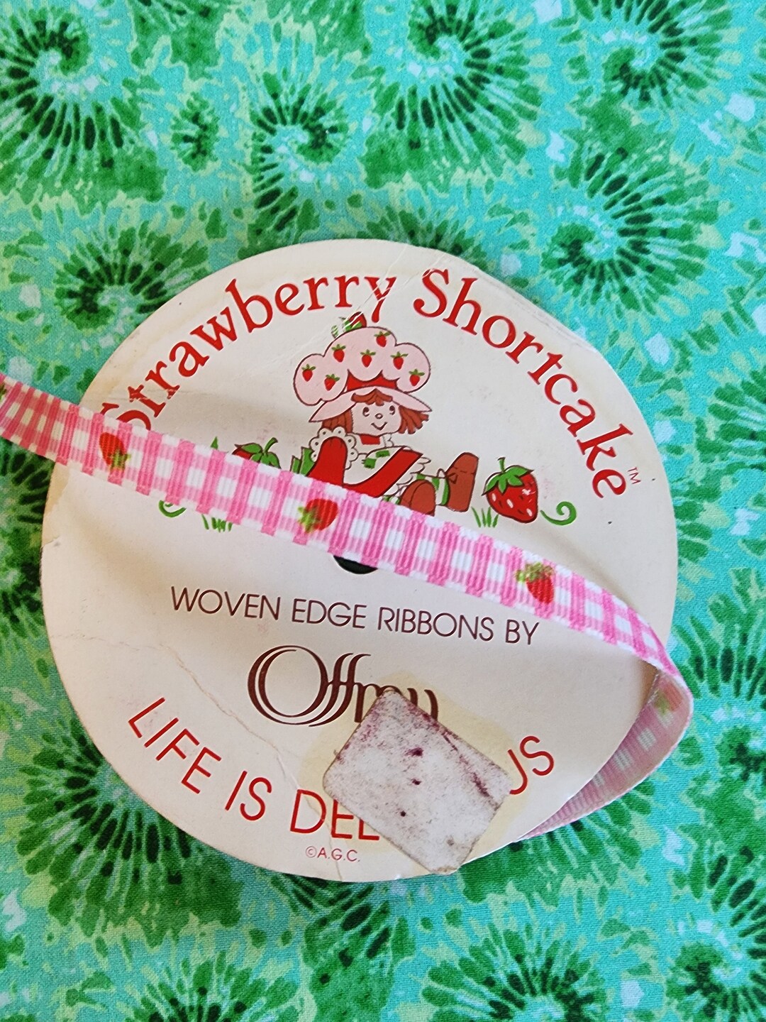 Vintage Strawberry Shortcake Ribbon - Etsy