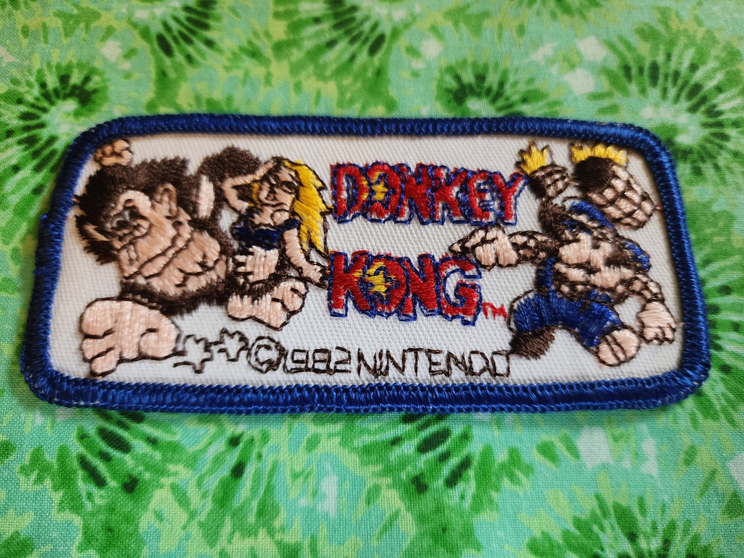 Vintage Donkey Kong Patch - Etsy