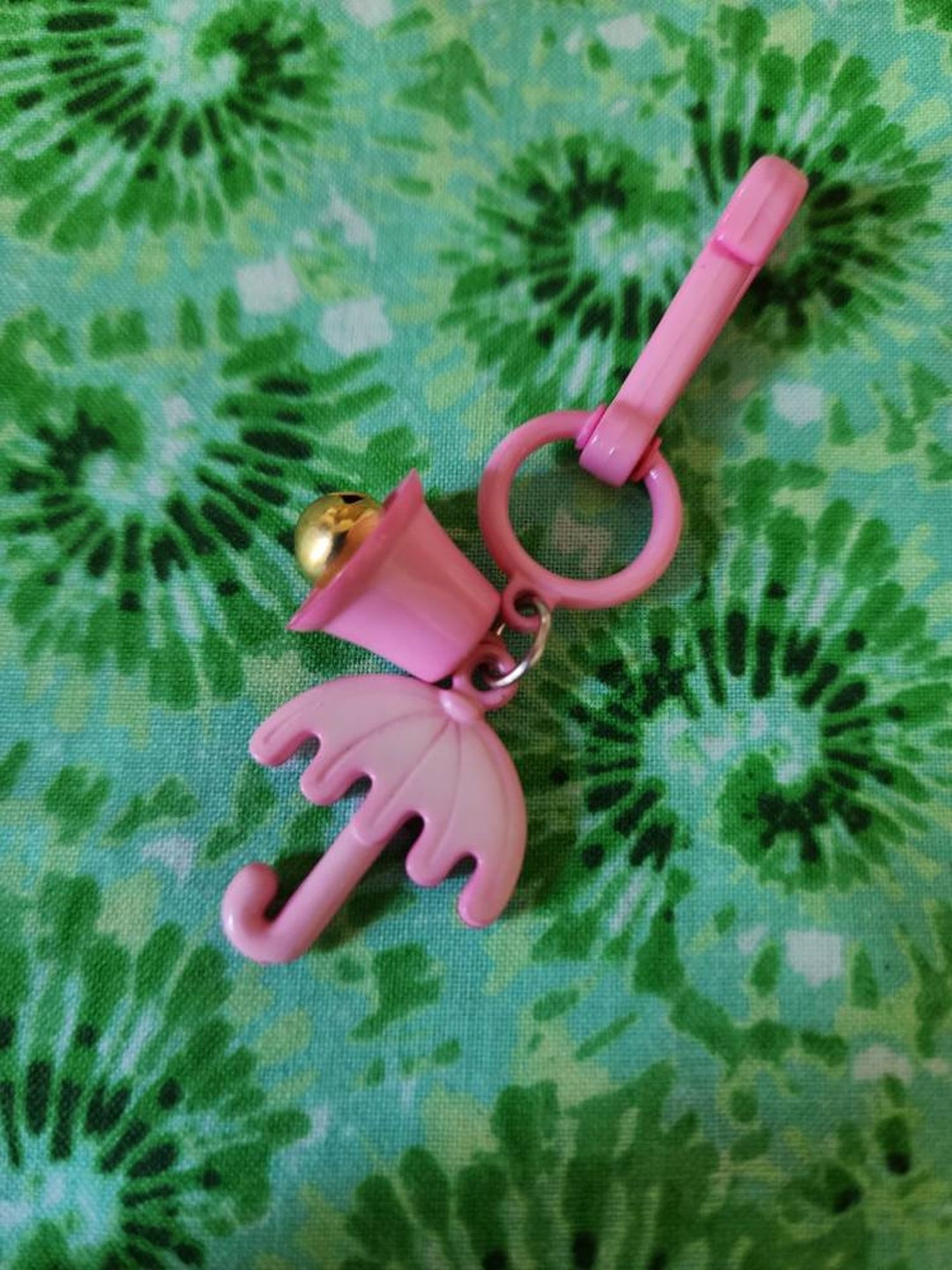 Vintage 80's Bell Charm Umbrella - Etsy