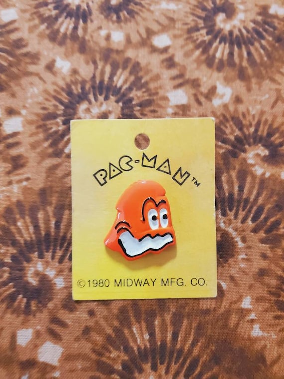 Vintage Pac-man Pin | Etsy