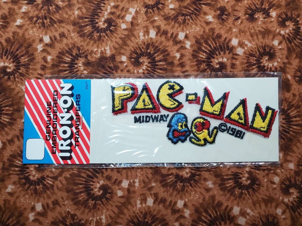Vintage Pac-man Patch - Etsy