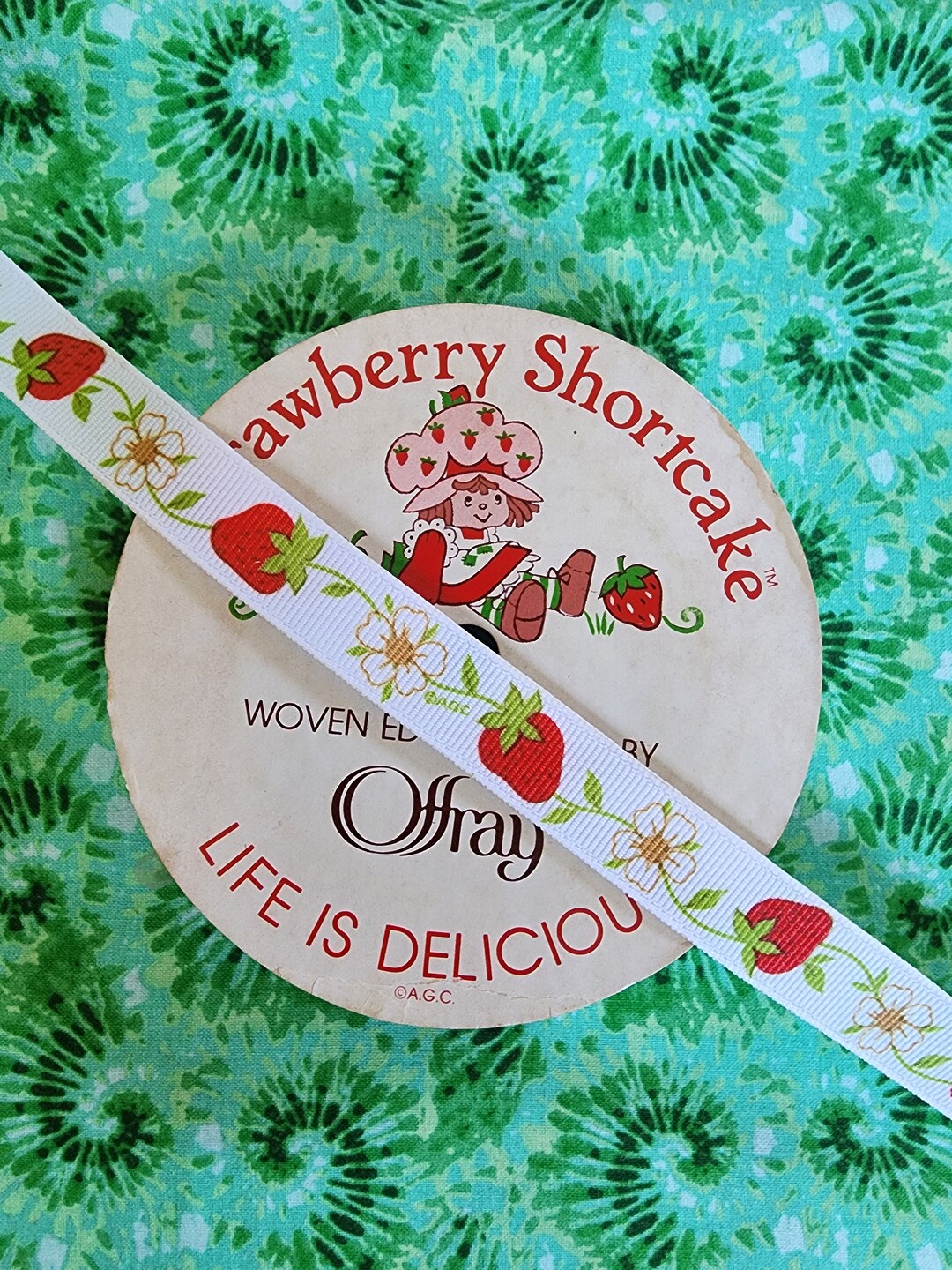 Vintage Strawberry Shortcake Ribbon - Etsy