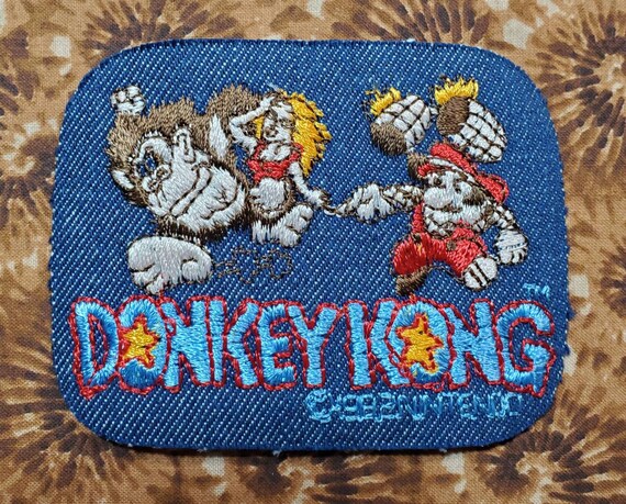 Vintage Donkey Kong Patch | Etsy