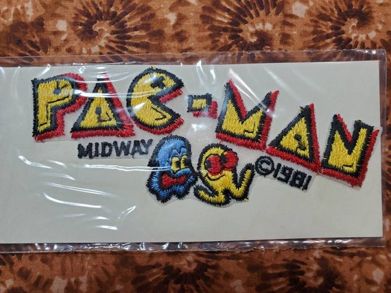 Vintage Pac-man Patch | Etsy