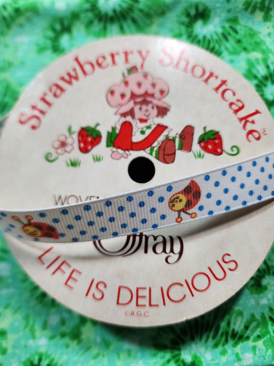 Vintage Strawberry Shortcake Ribbon - Etsy