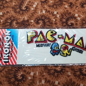 Vintage Pac-man Patch - Etsy