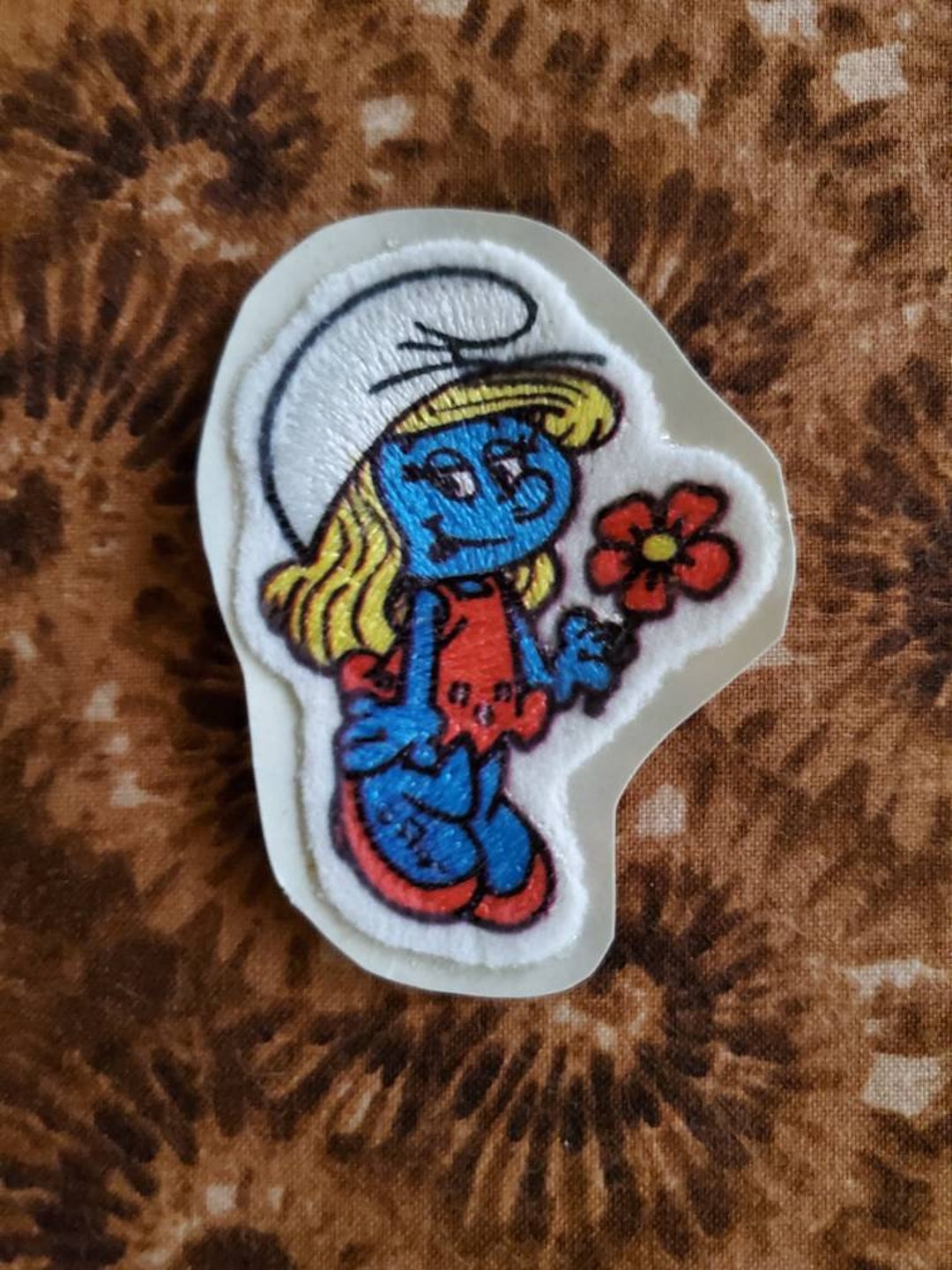 Vintage Smurfette Sticker Patch - Etsy