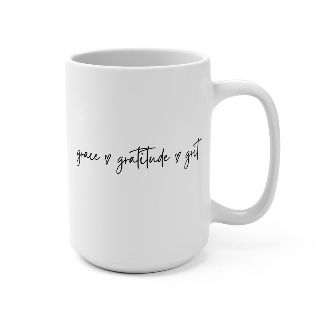 Gratitude Mug - Etsy