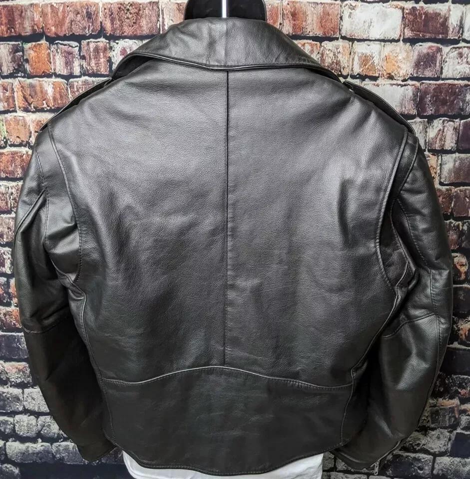 Custom Tailored Heavy Duty Classic Biker Motorcycle Rider Genuine ...