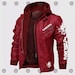 Custom Tailored Cyberpunk 2077 Inspired Red Samurai Biker Genuine ...