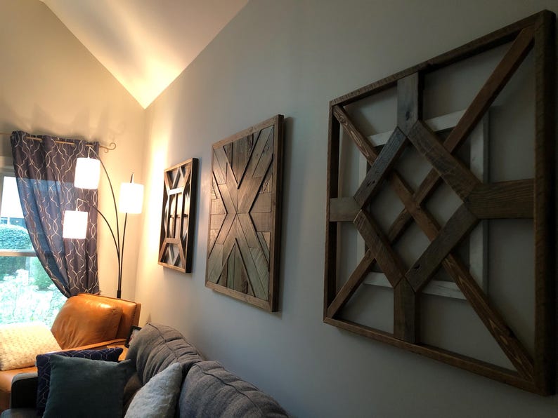 Recalimed Wooden Barn Quilt Wall Decor Art - Etsy
