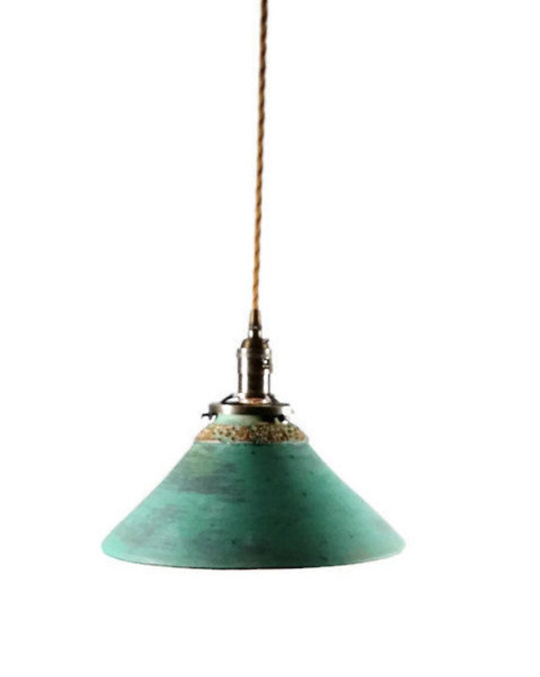 Style#034 Lighting, Green Patina, Hanging Pendant Lamp, Kitchen Island ...