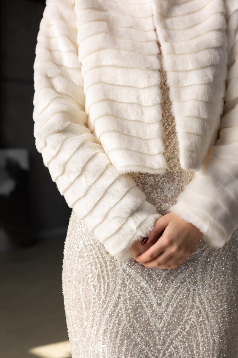 Wedding Fur Coat, Bridal Cape, Jacket - Etsy
