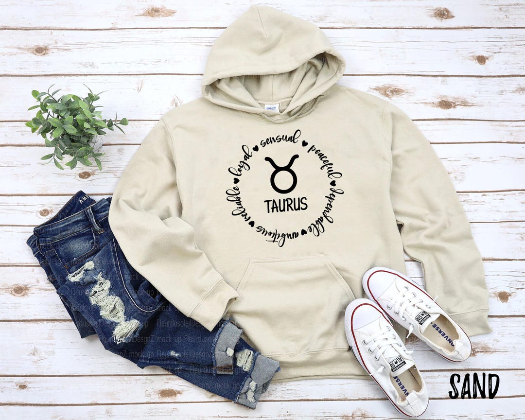 Taurus Traits Zodiac Unisex Hoodie Sweatshirt | May Birthday April ...