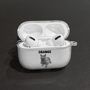 Custom Pet Photo Airpods Case, Apple Airpods Pro 2 Case Cover,airpods 3 ...