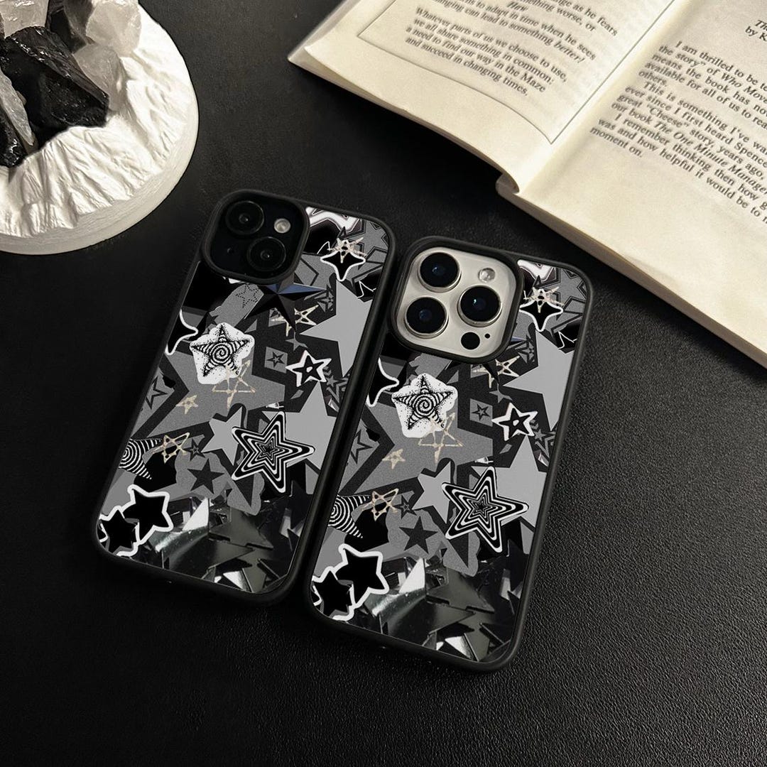Y2k Style Star iPhone Case for iPhone 16 15 14 13 12 Pro Max Xr Mini SE ...
