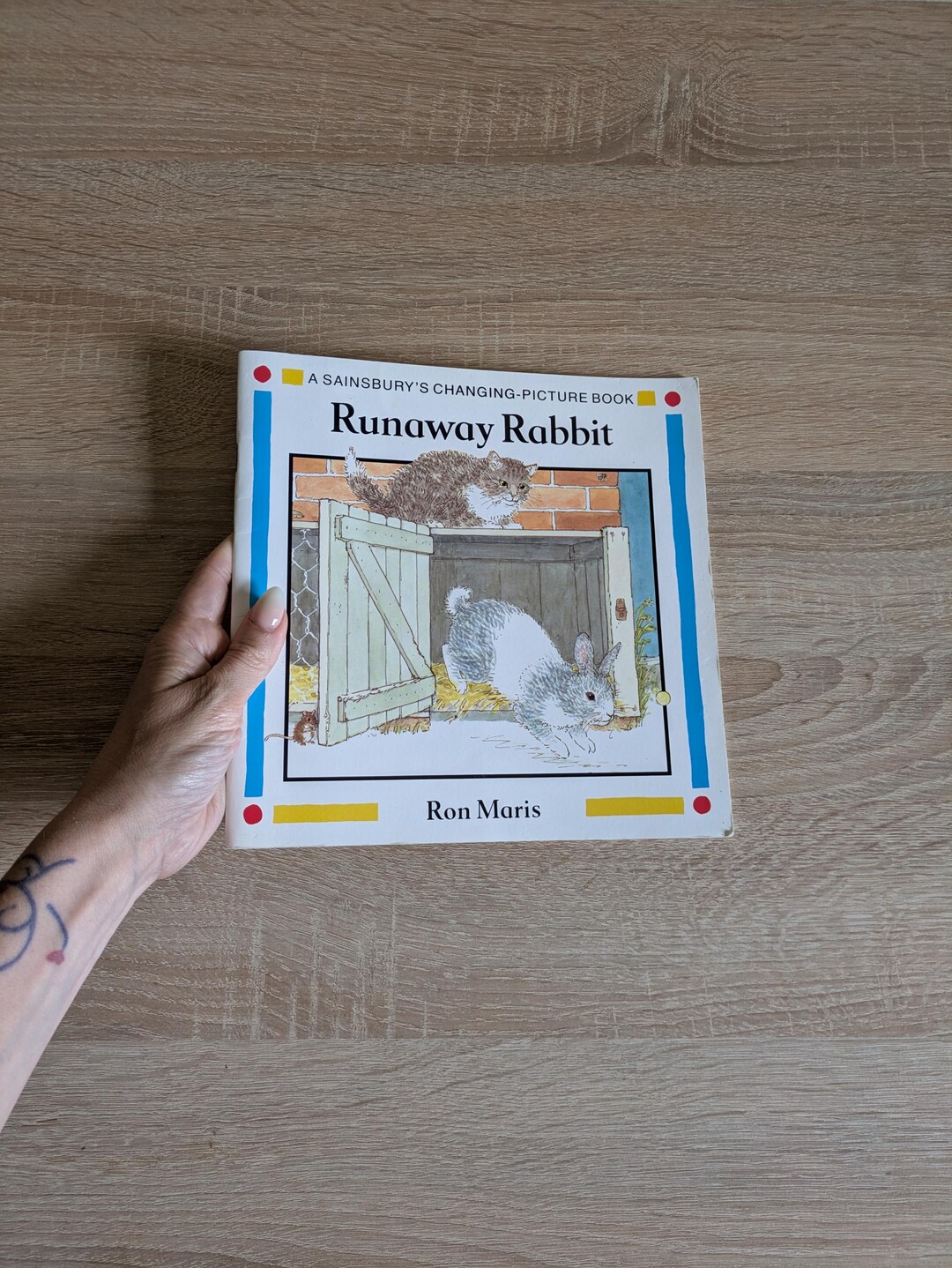 The Runaway Rabbit by Ron Maris Rare Vintage Lift the Flap Children's ...