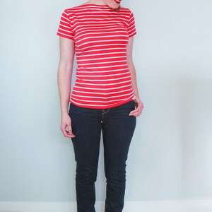 The Gable Knit Top Slash Neckline Women's PDF Sewing Pattern Size 6 to ...