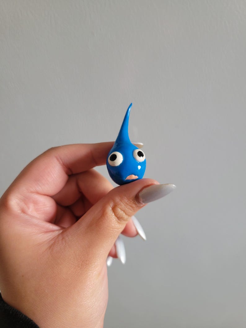 Pikmin Water Polymer Clay Friend Magnet Nintendo - Etsy