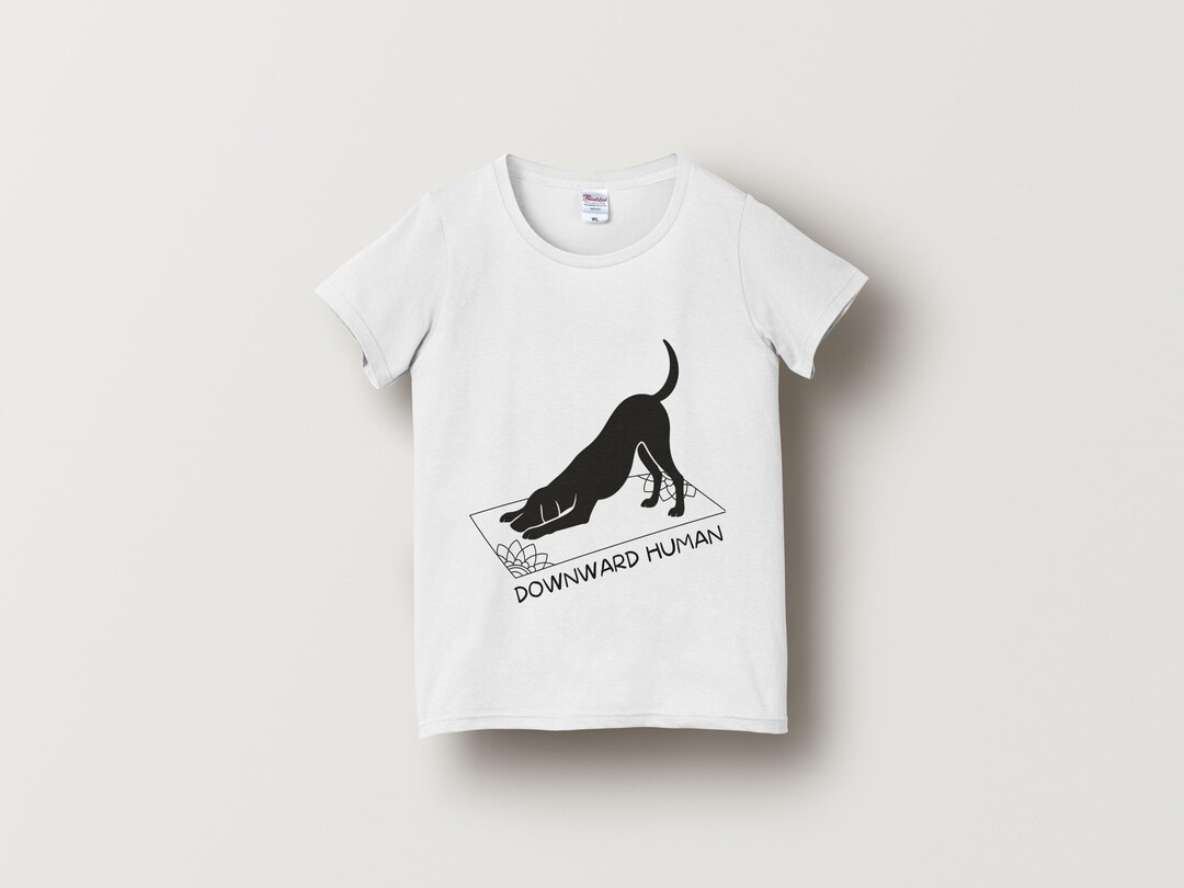 Yoga Downward Human - Etsy