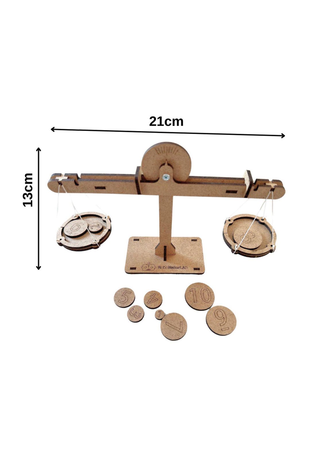 Robomakerlab Scale Educational DIY Movable Demountable Wooden MDF STEM ...