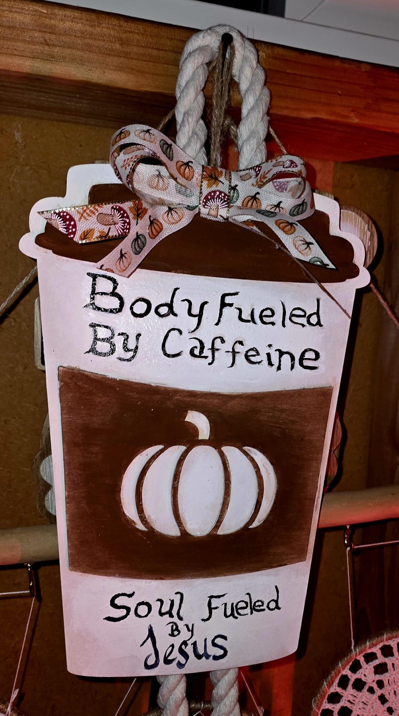 Coffee/jesus Sign - Etsy