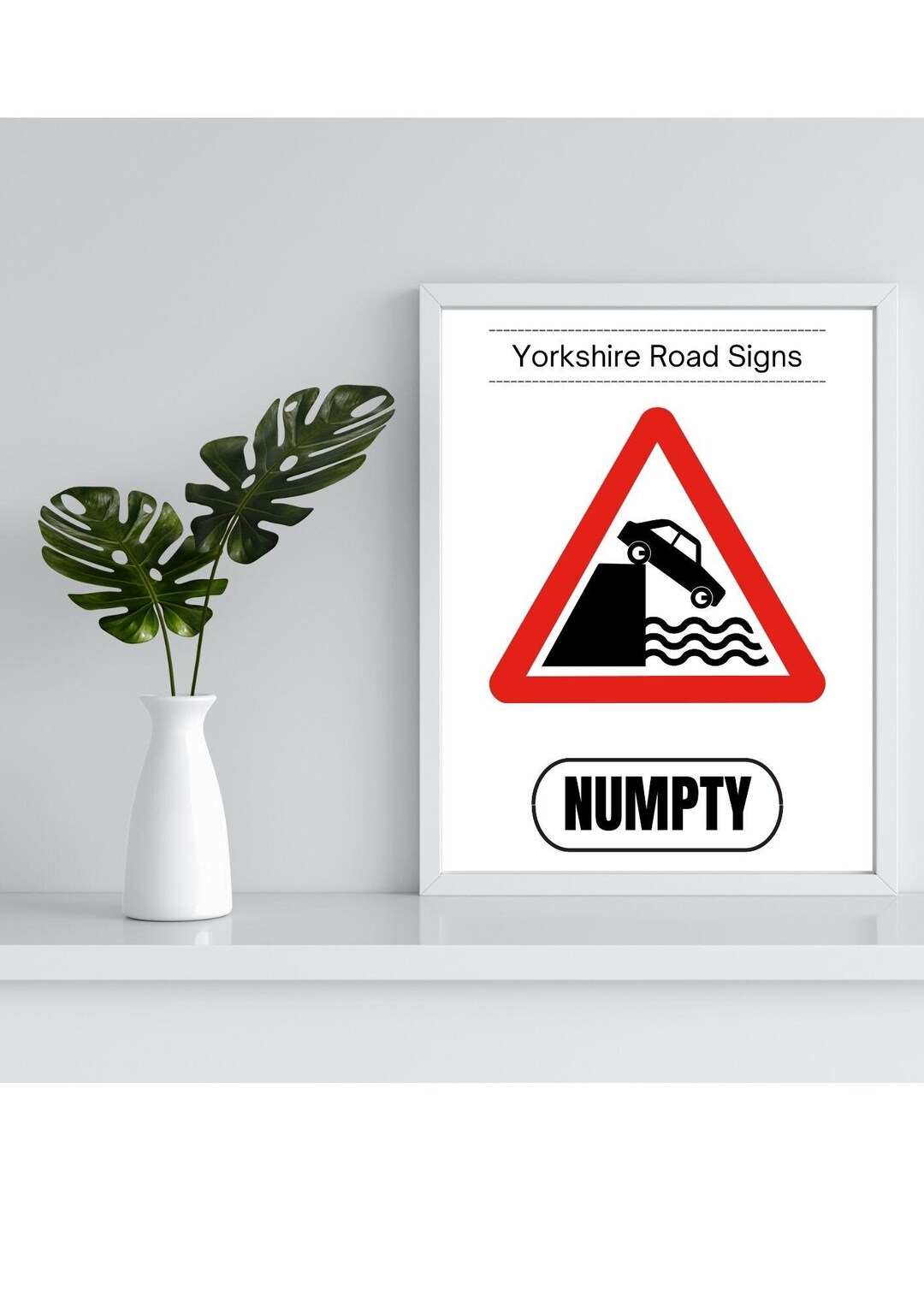 Yorkshire Road Signs Funny Definition Numpty Digital Download Print Art ...