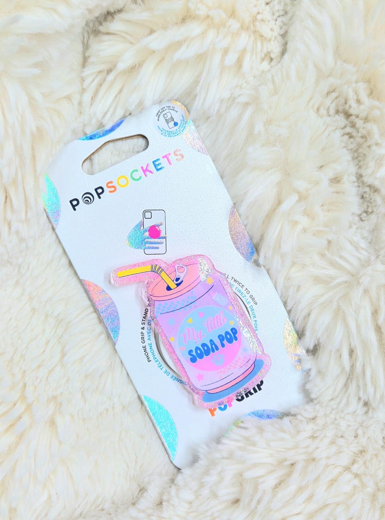 Soda Pop Can Popsocket Grip: Kawaii Kpop Phone Holder - Etsy