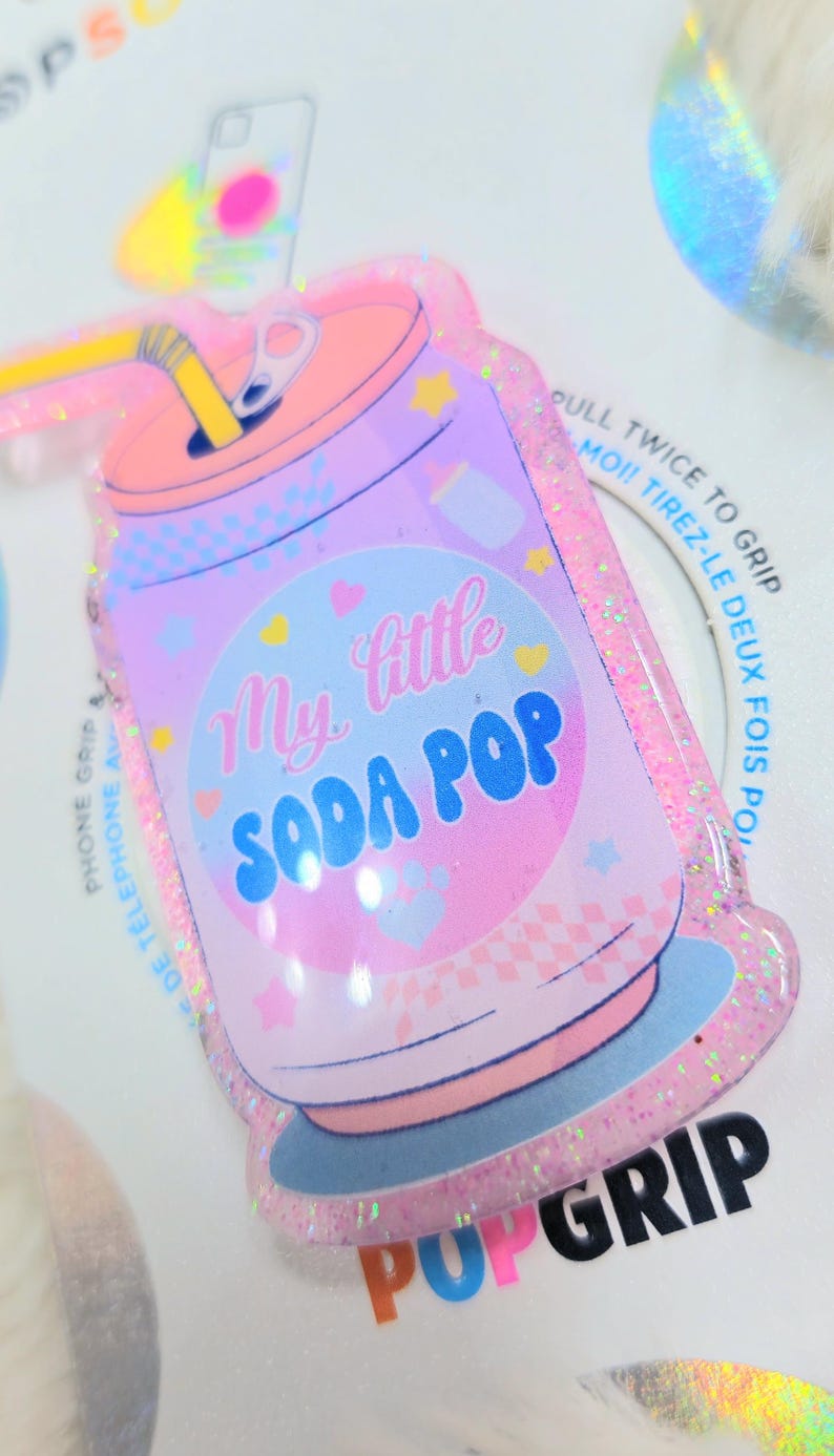 Soda Pop Can Popsocket Grip: Kawaii Kpop Phone Holder - Etsy