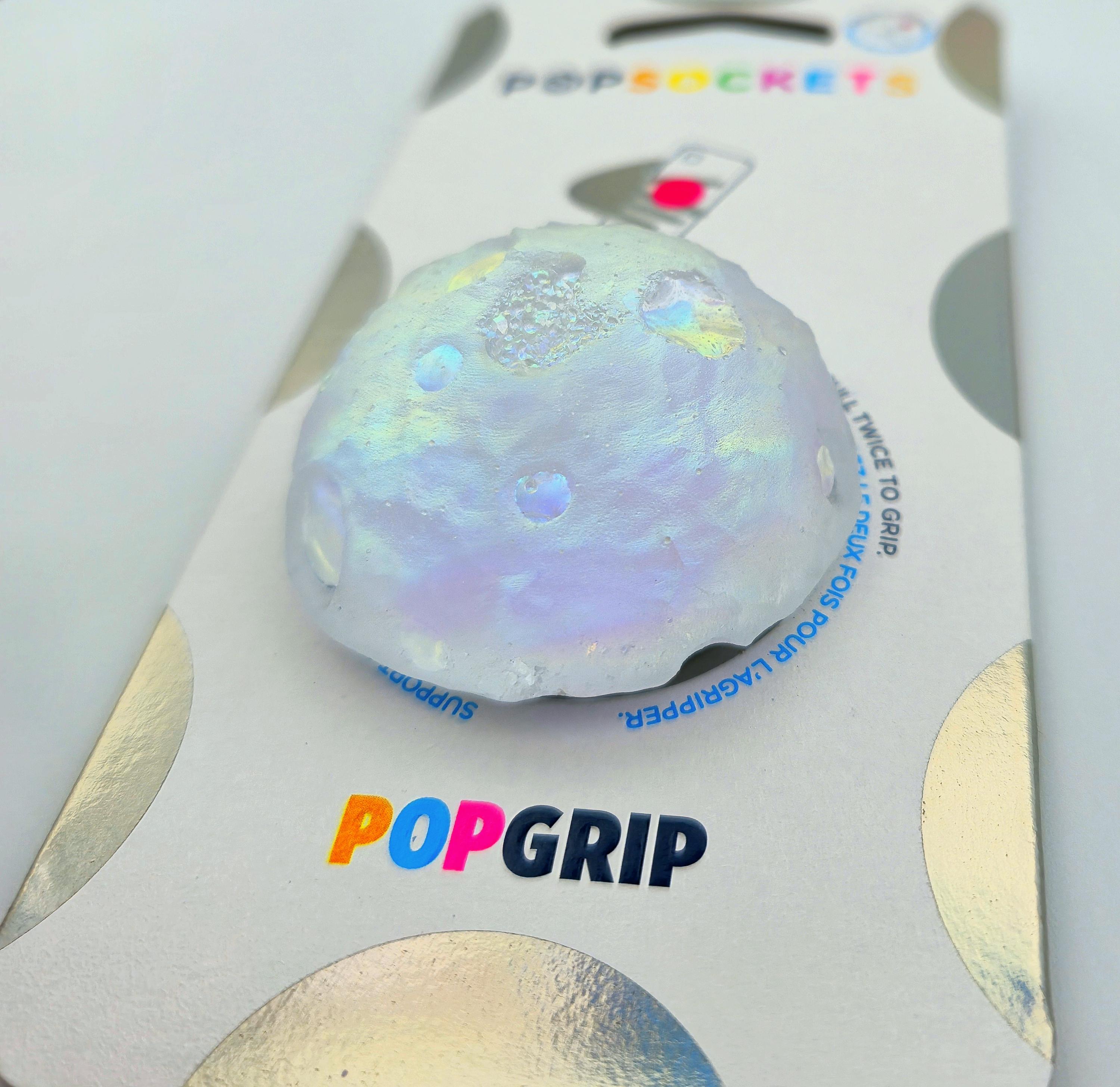 Opal Irridescent MOON Gemstone Druzzy Holographic Agate Geode Inspired ...