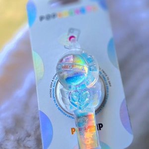Moon Wand Rod Opal Holographic Inspired Popsocket Phone Grip ...