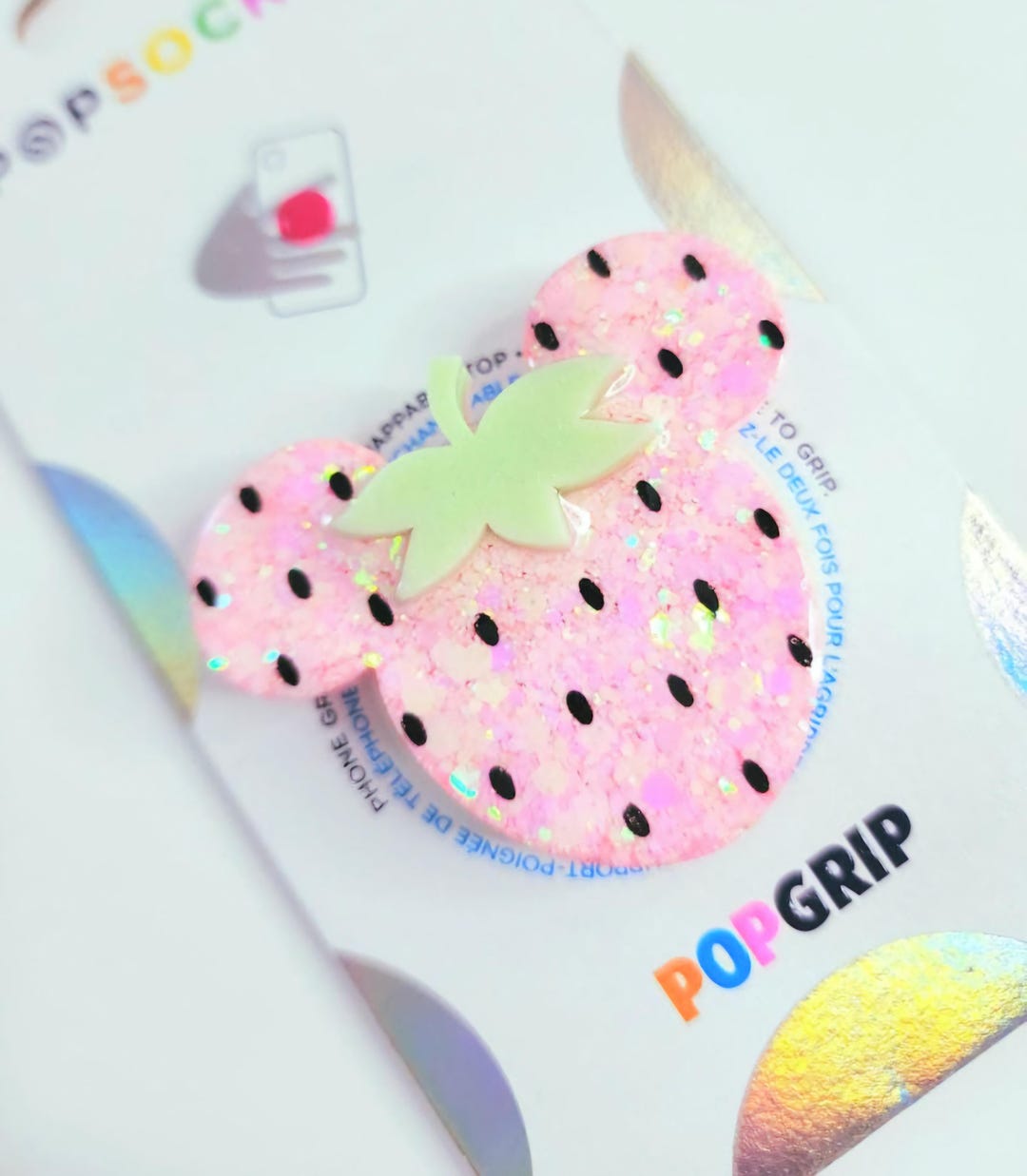 Strawberry Minnie Mouse Summer Inspired Popsocket Phone Grip - Etsy