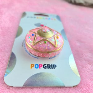Sailor Magical Pink Star Popsocket | Enchanting Phone Grip & Stand - Etsy
