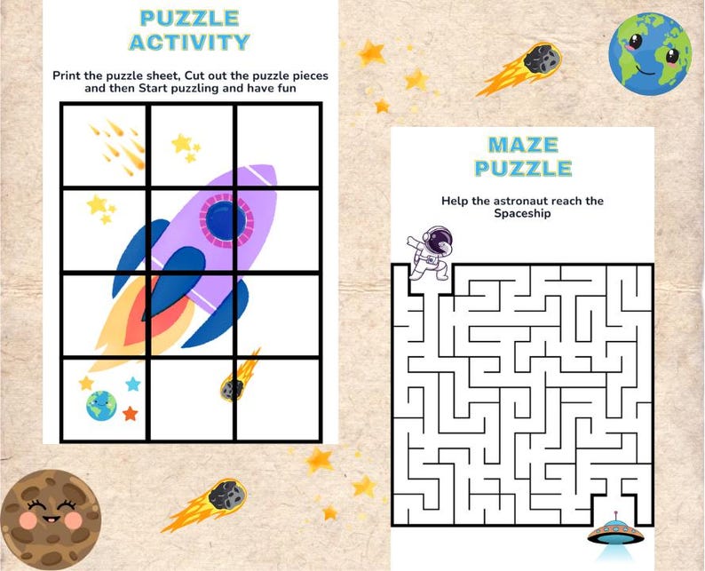 Educational Solar System Printable - Space Worksheets - Homeschool ...