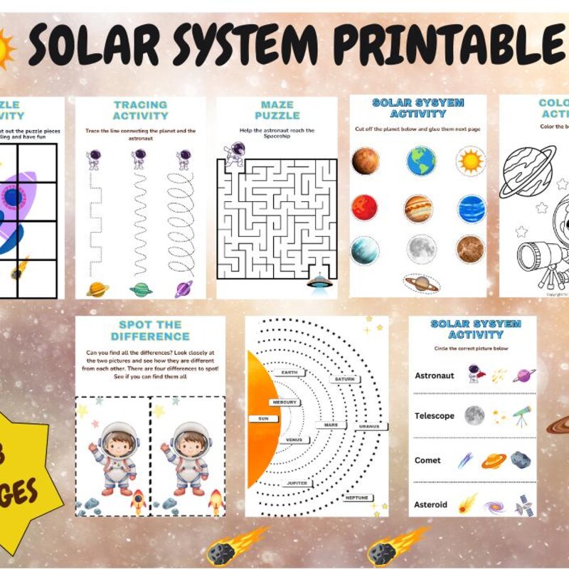 Solar System Toys - Etsy