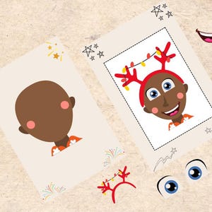 Fun Face Builder Activity for Kids Toddler Book Chart Quiet Book ...
