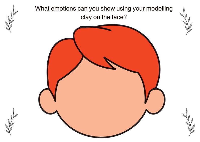 Emotion Play Doh Mat Printable - Etsy