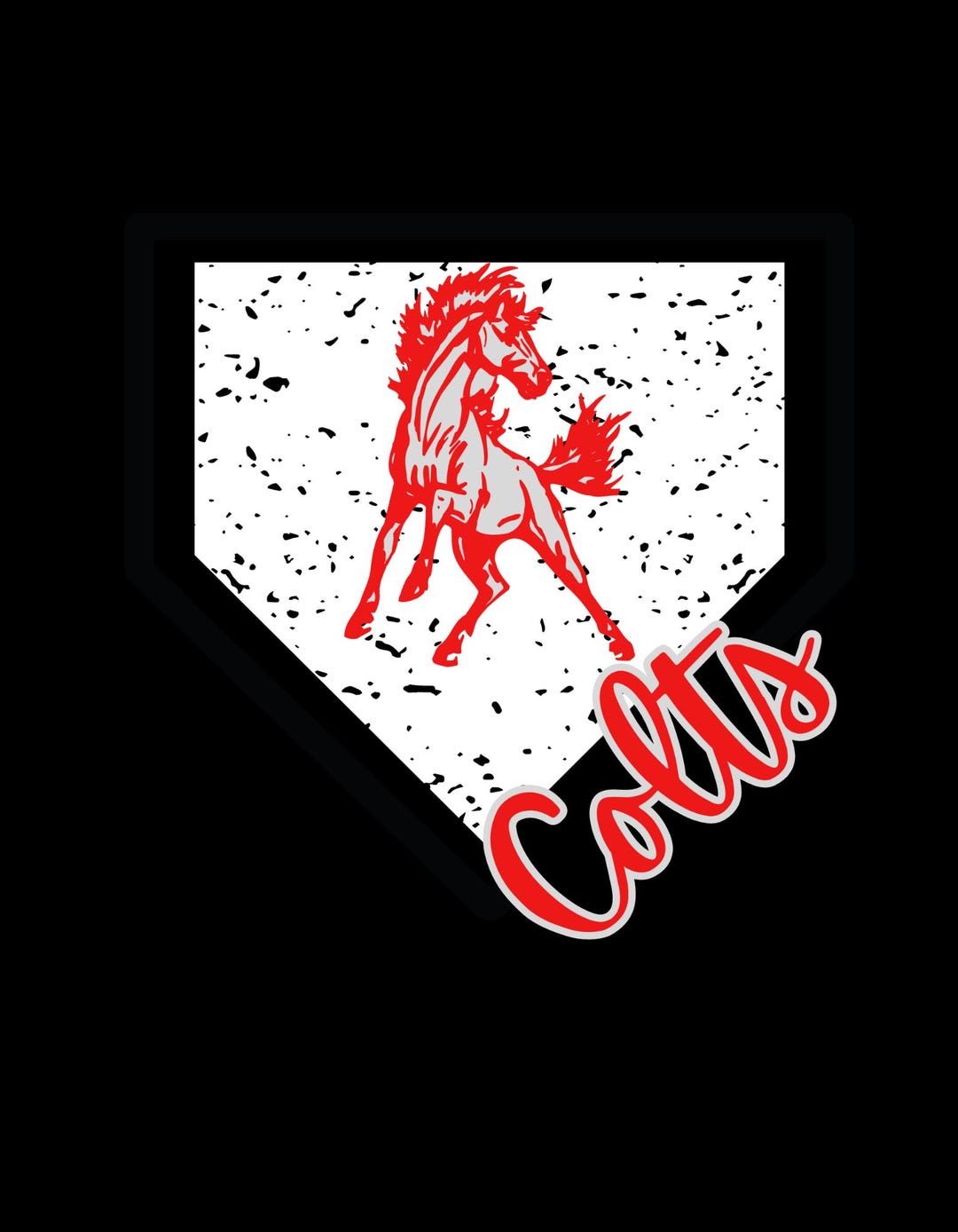 Colts Mascot Baseball .png Image - Etsy