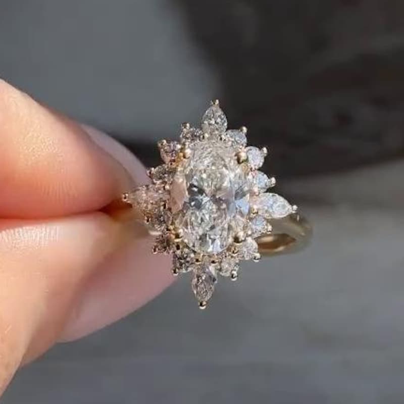 Sunburst Ring - Etsy