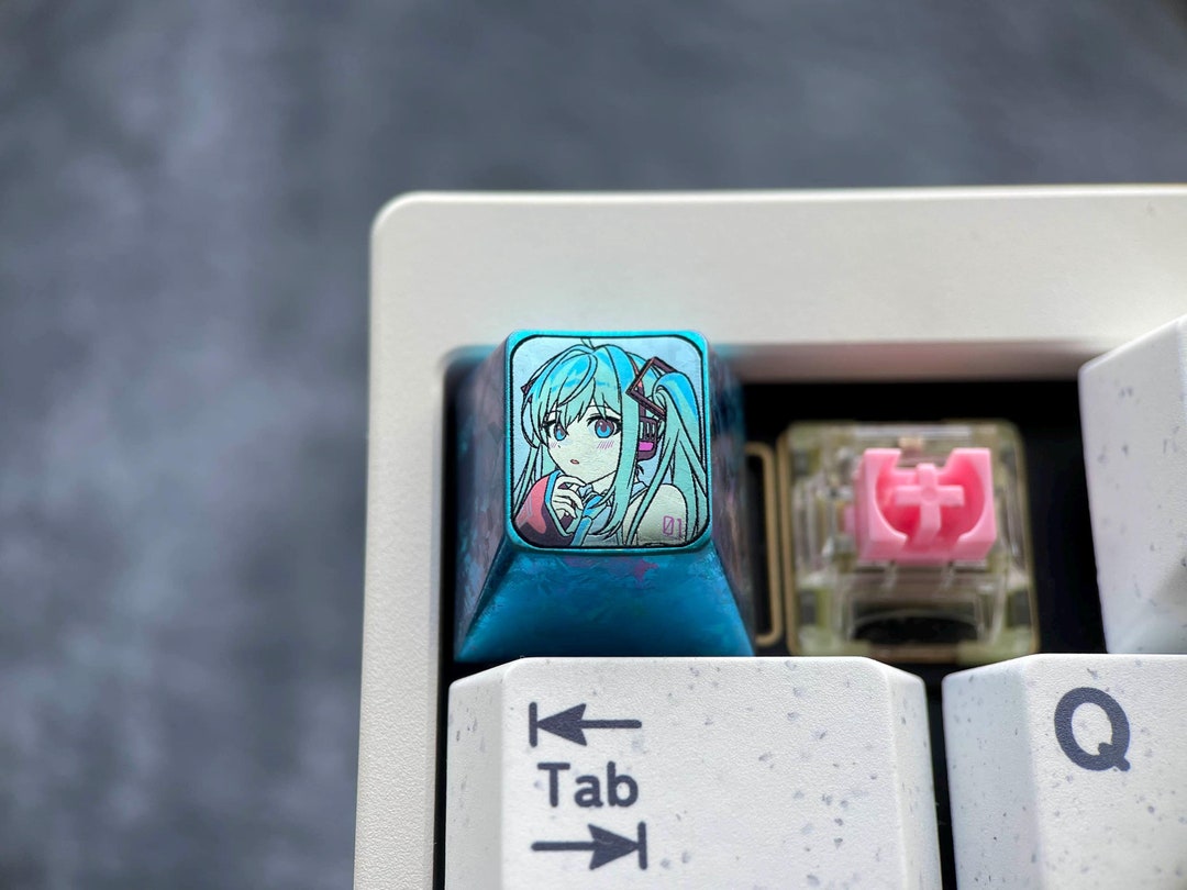 Hatsune Miku Ver. B Titanium Artisan Custom Metal Anime Color Cherry ...