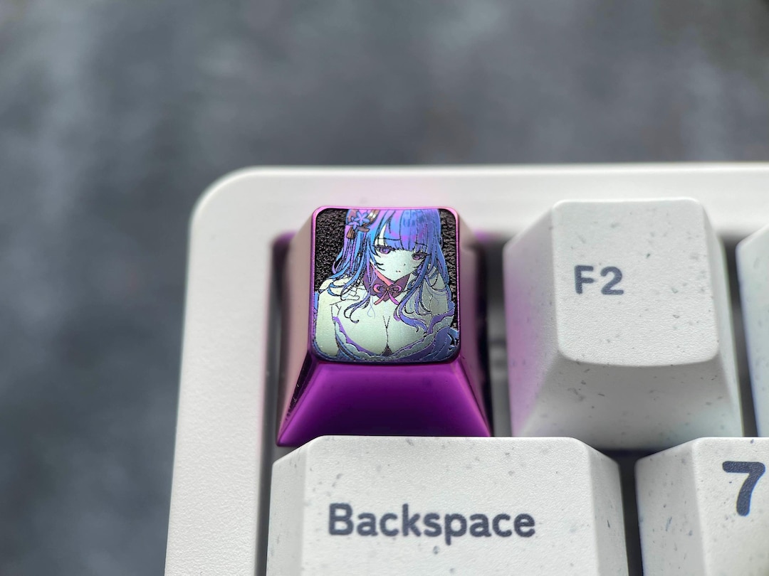 Raiden Shogun Ver. A Titanium Artisan Custom Metal Anime Color Cherry ...