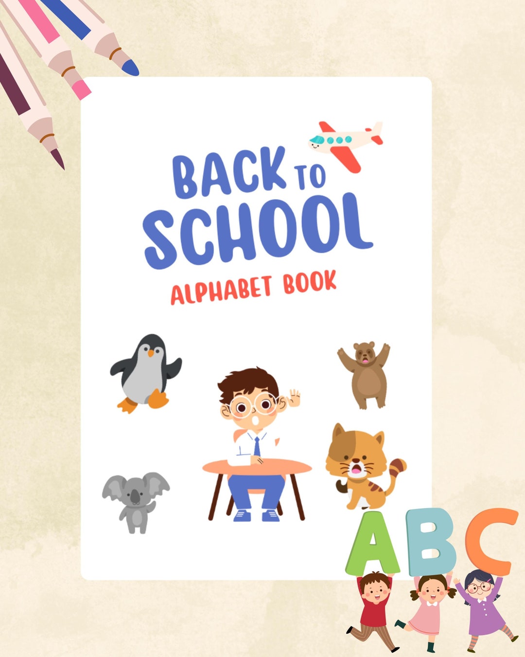 Alphabet Book | Learning Alphabet | Preschool | Children's Book ...