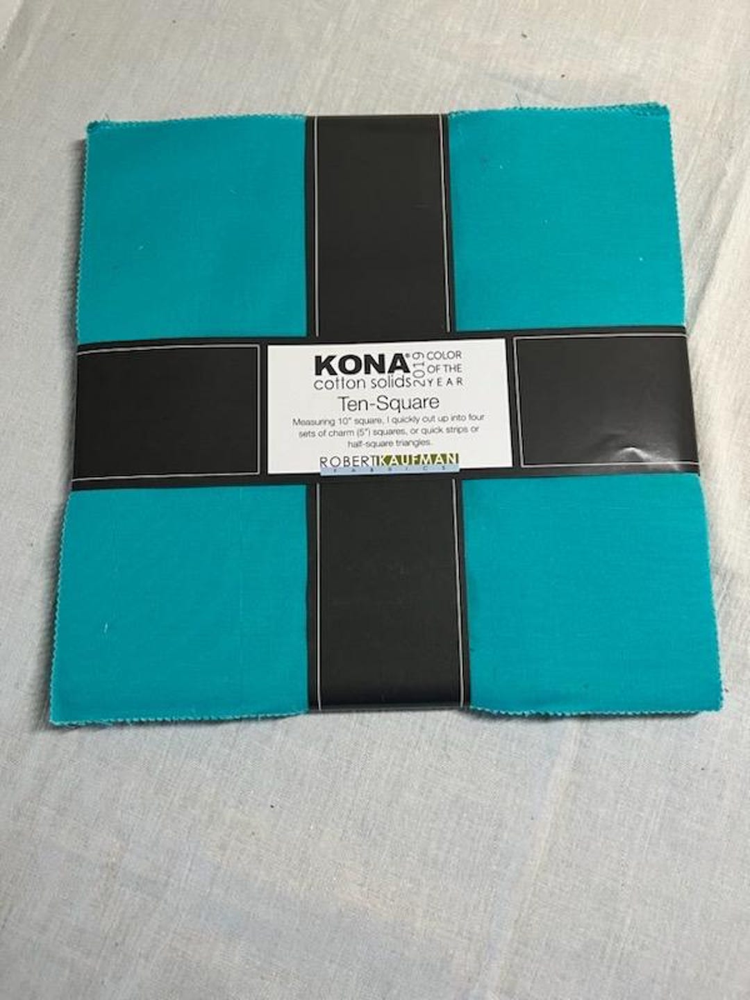 Kona Cotton Solids - Teal Layer Cake - TEN-684-42 - Etsy