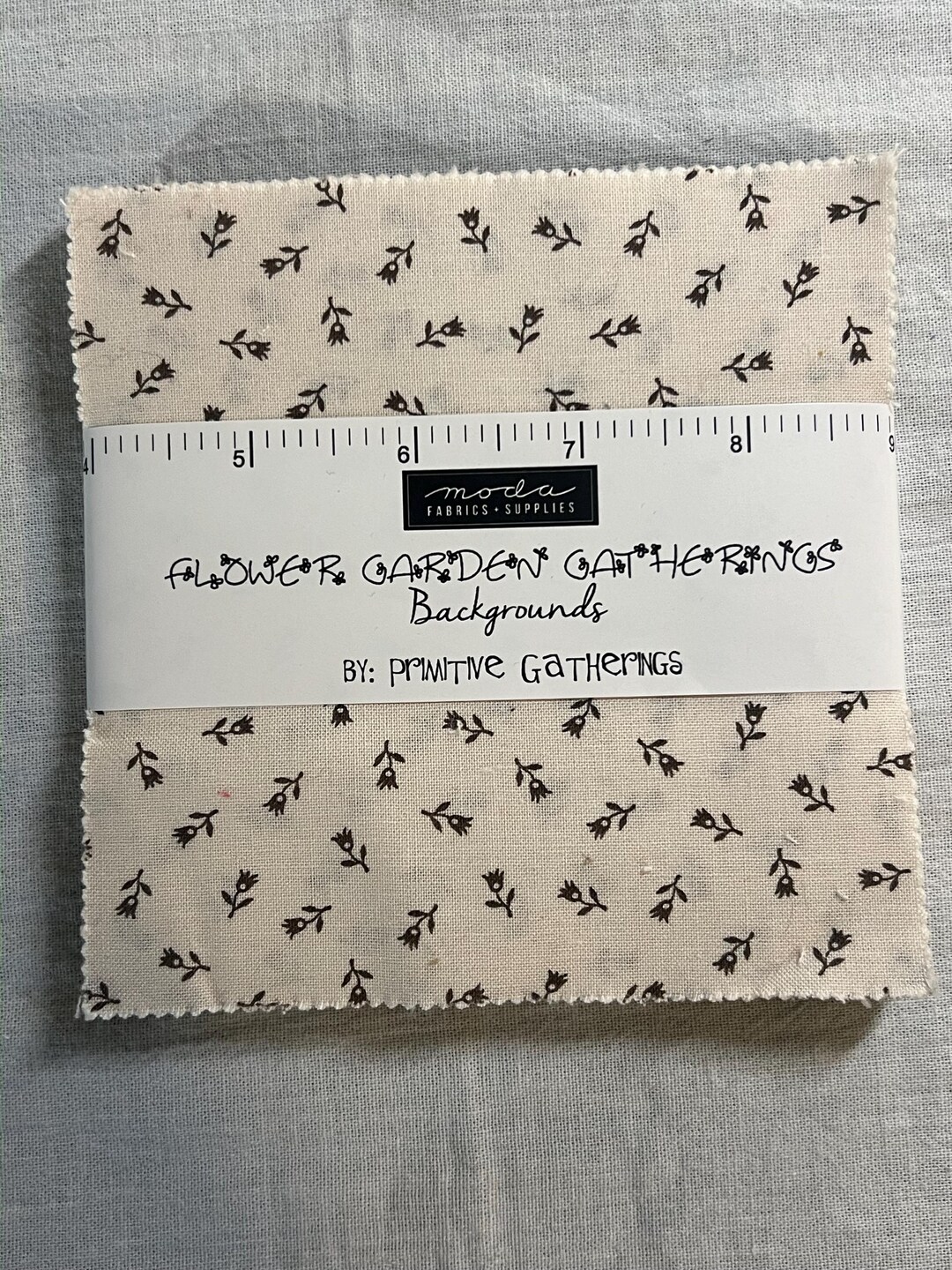 Moda Flower Garden Gatherings Backgrounds Charm Pack - Etsy