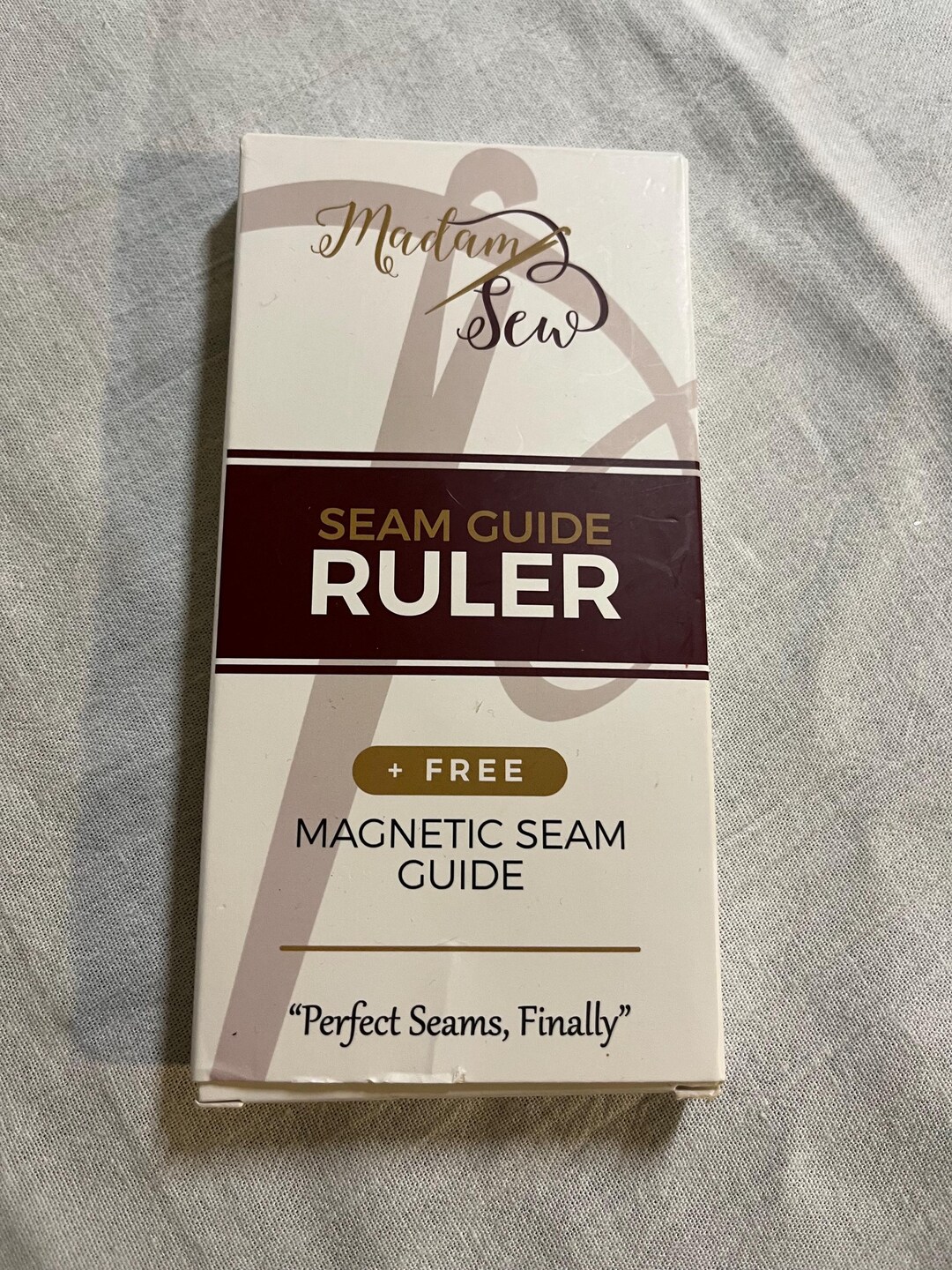 Seam Guide Ruler W. Free Magnetic Seam Guide - Etsy