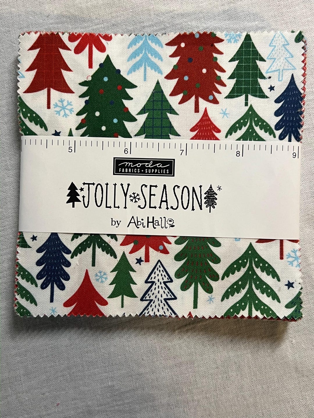 Moda Jolly Season Charm Pack - Etsy